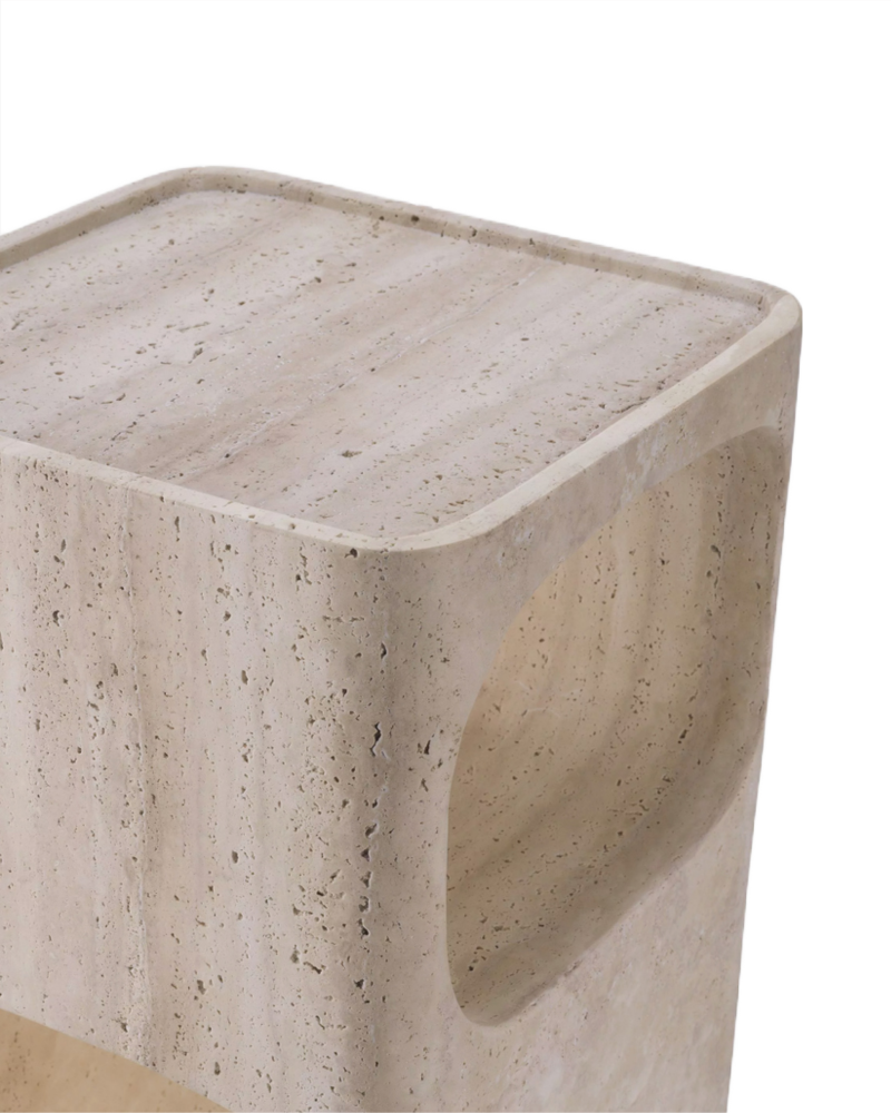 Carvings-Nancy Side Table