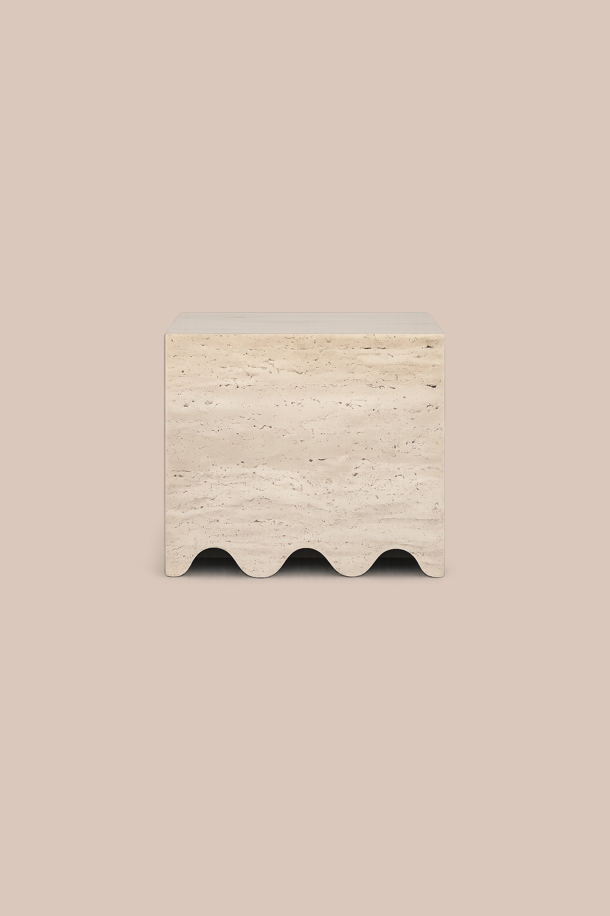 Dunes Side Table | Sculptural Natural Stone Side Table – Carvings